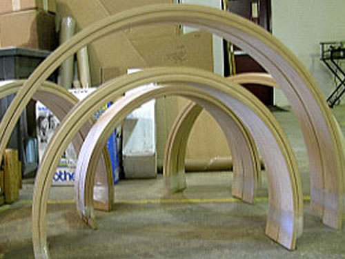 Arched & Curved Millwork - Services - Wood Components offers quality ...